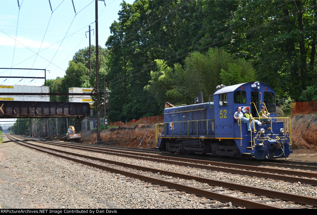 SEPTA SW1200 52 on "C770-03"